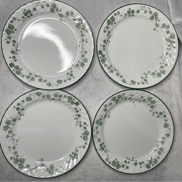 Corelle | Dining | Vintage Corelle Callaway Ivy Dinner Plates | Poshmark